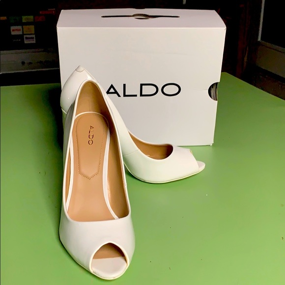 Aldo | Shoes | Nwt Aldo Stella White Stiletto | Poshmark